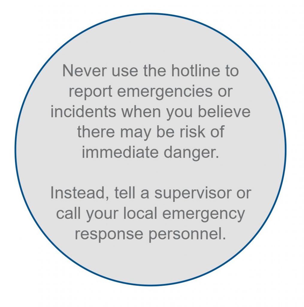 Ethics and Compliance Hotline - IMEG