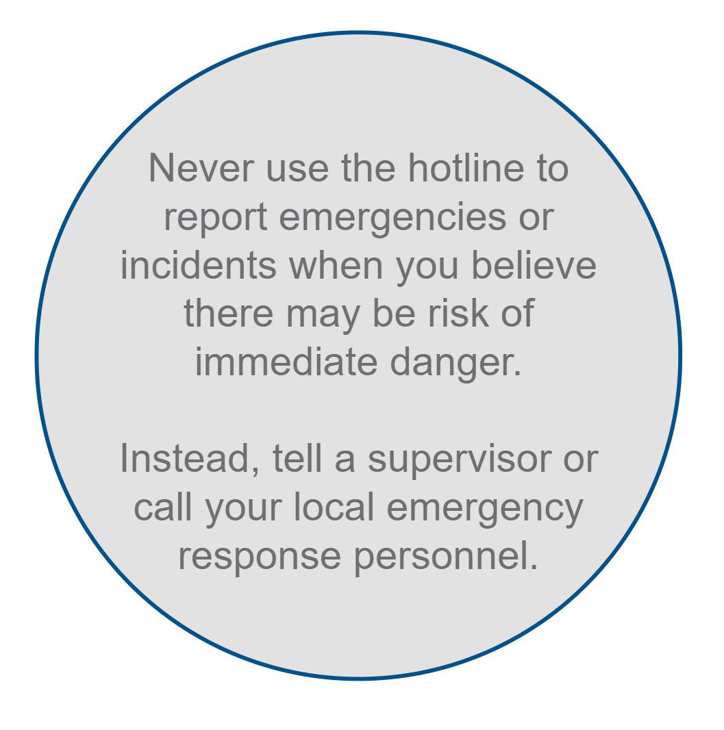 Ethics and Compliance Hotline - IMEG