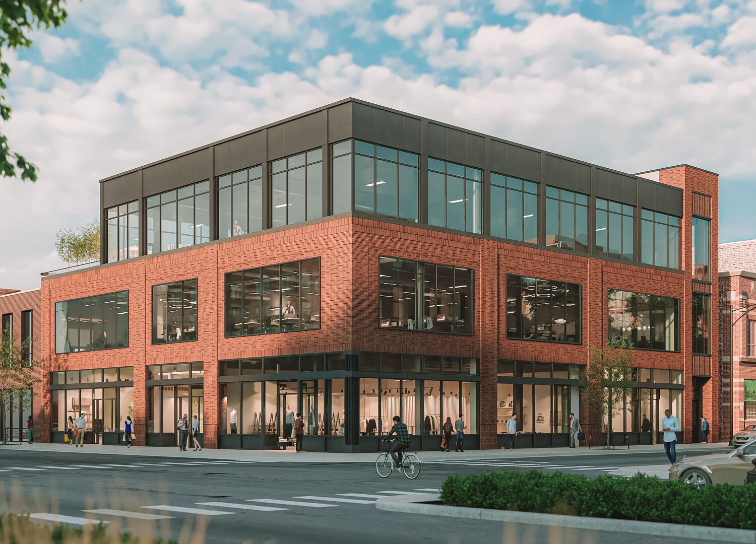 IMEG design redevelops a Chicago bank into a mixed-use building - IMEG