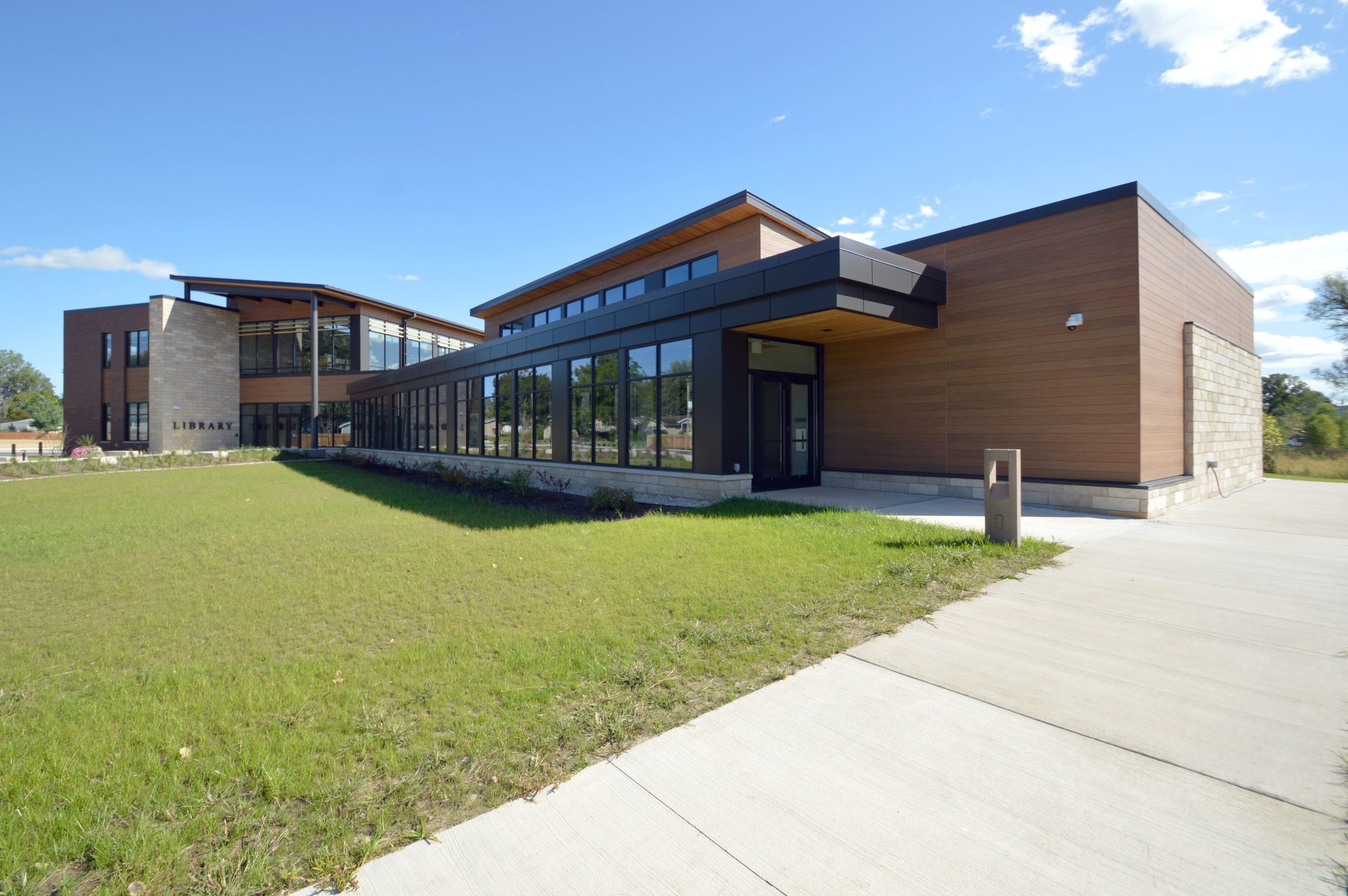 IMEG-designed Waunakee Public Library opens to public - IMEG