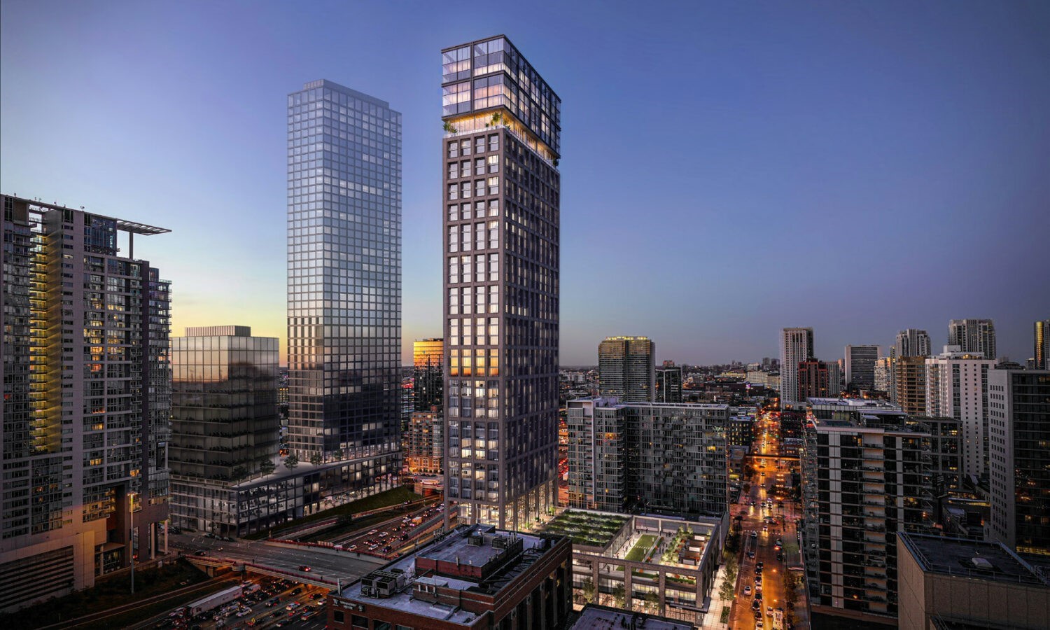 Design underway for West Loop residential tower - IMEG