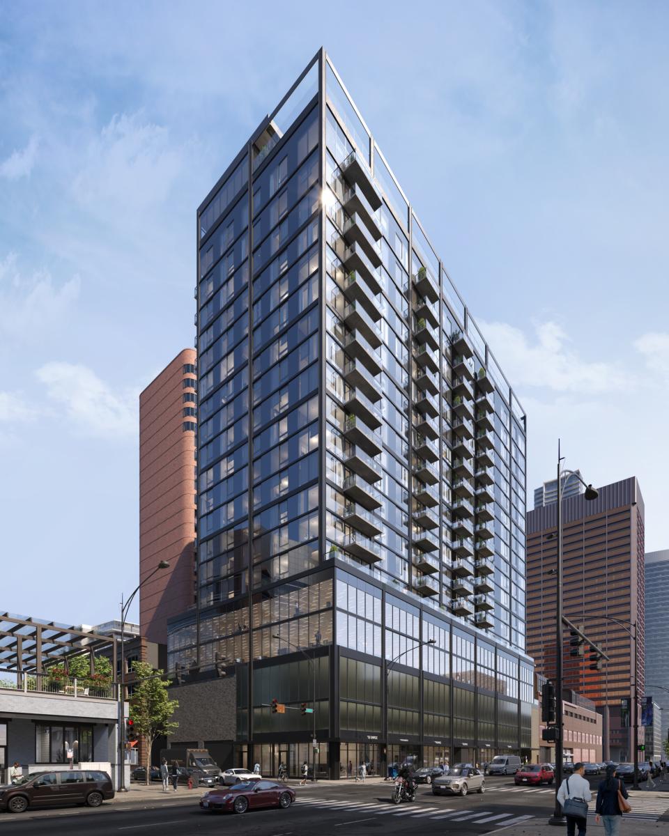 The Saint Grand, a luxury mixed-use building opens in Chicago - IMEG