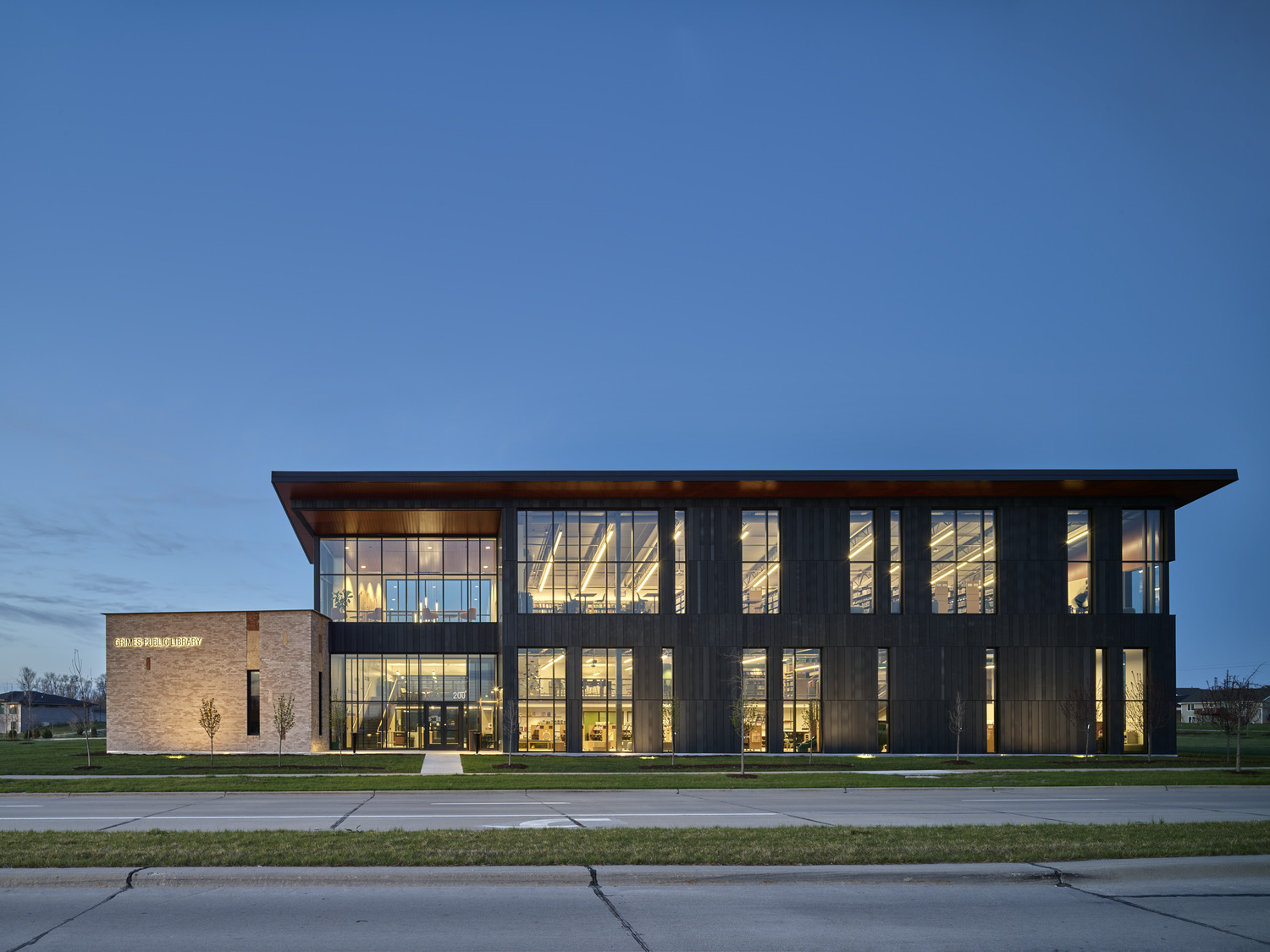 New Two-Story Library - IMEG