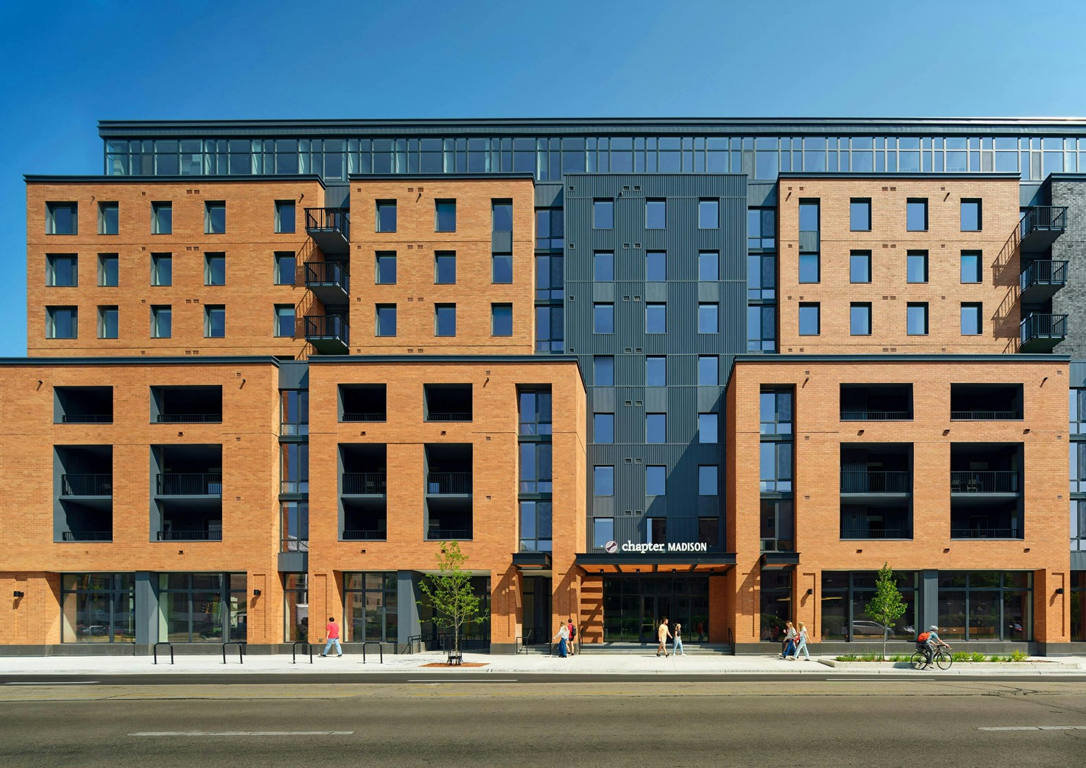 Chapter Madison, a privately developed student housing complex, opens ...