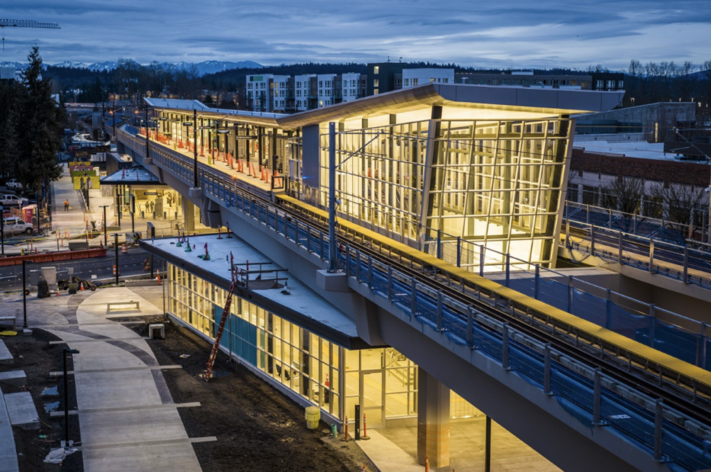 Redmond, Washington, to open new light rail stations - IMEG